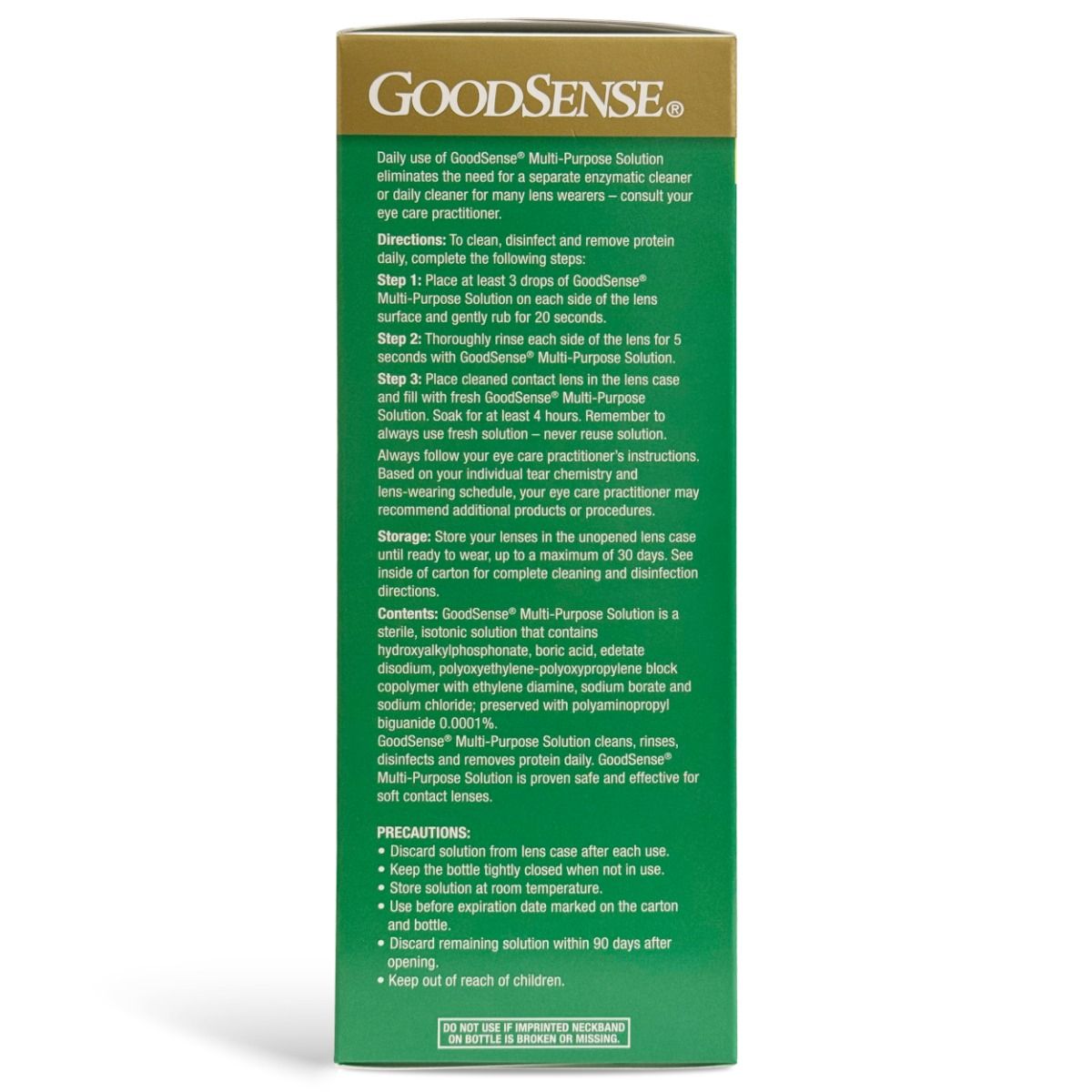 Multi Purpose Contact Lens Solution 12oz 1Ct