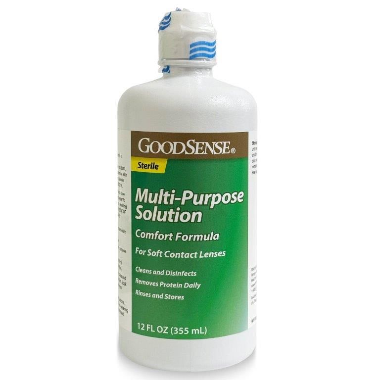 Multi Purpose Contact Lens Solution 12oz 1Ct
