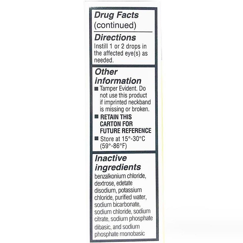 GoodSense Artificial Tears Drops 0.5oz 1Ct