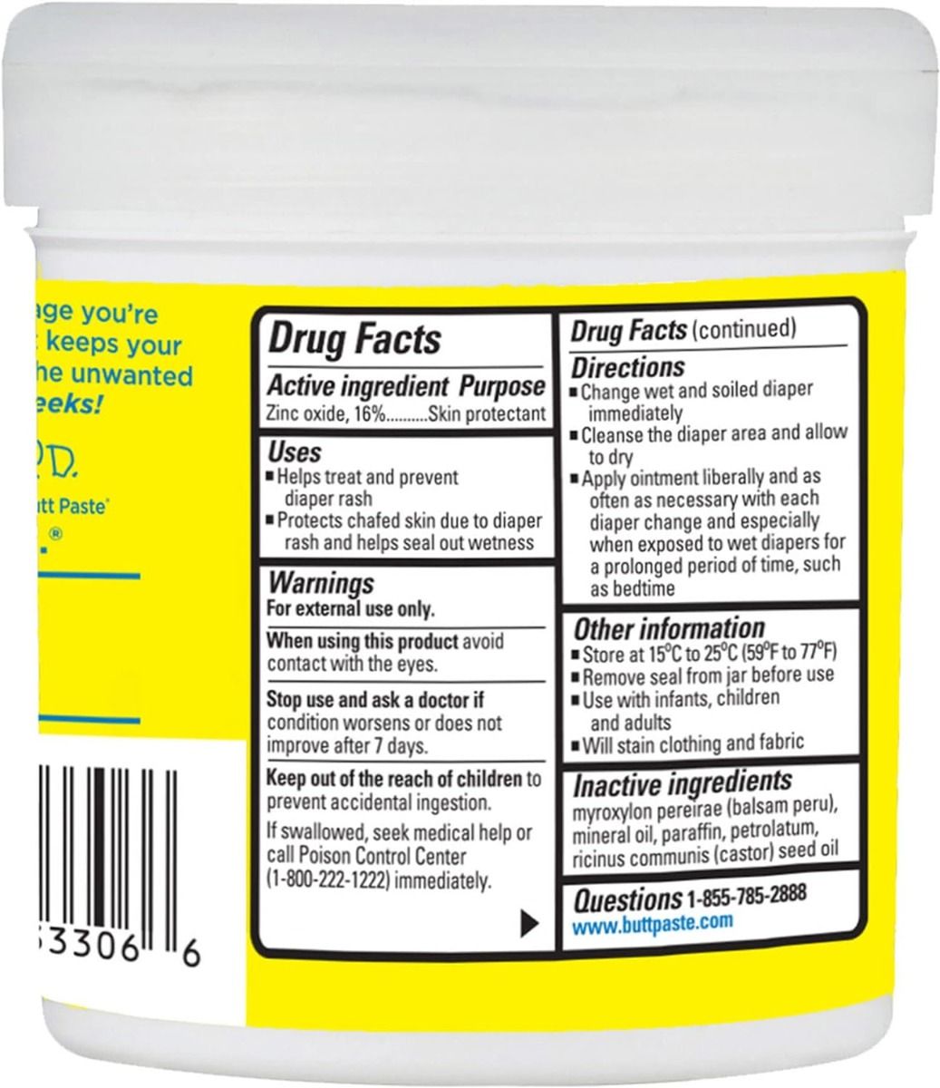 Boudreaux's Butt Paste Skin Protectant 16oz 1Ct