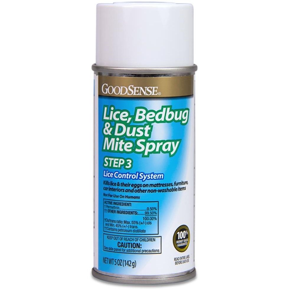 GoodSense Lice, Bedbug and Dust Mite Spray, 5 oz., One