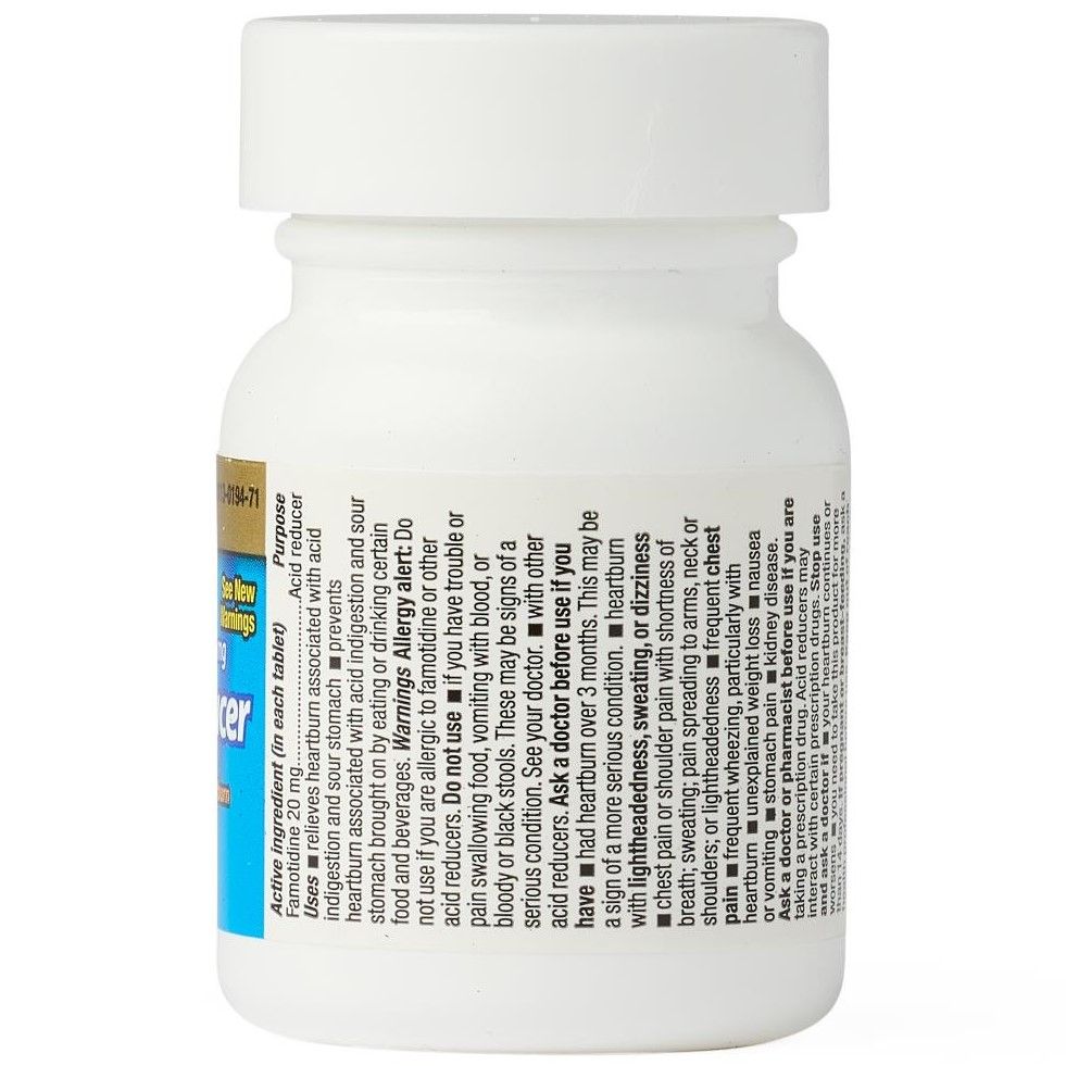 GoodSense Famotidine Acid Reducer Tablets 20mg 50Ct