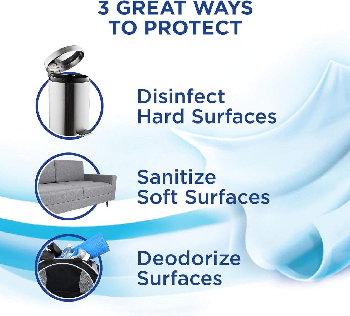 Lysol Disinfecting Spray Crisp Linen 12.5oz 1Ct