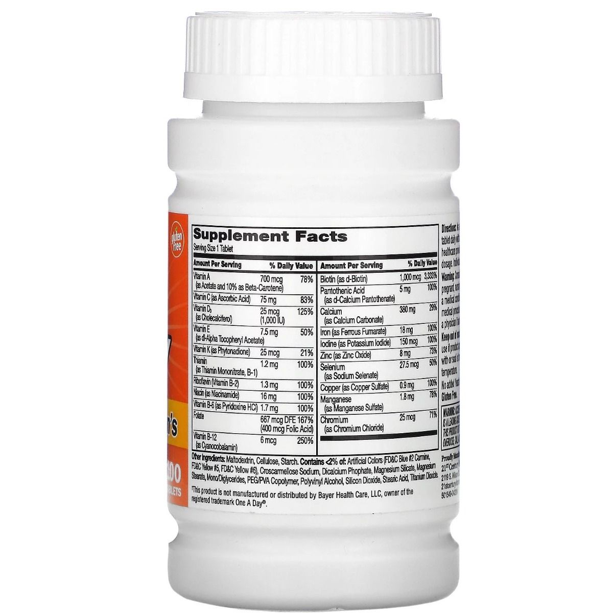 21st Century Women's One Daily Multivitamins 100Ct