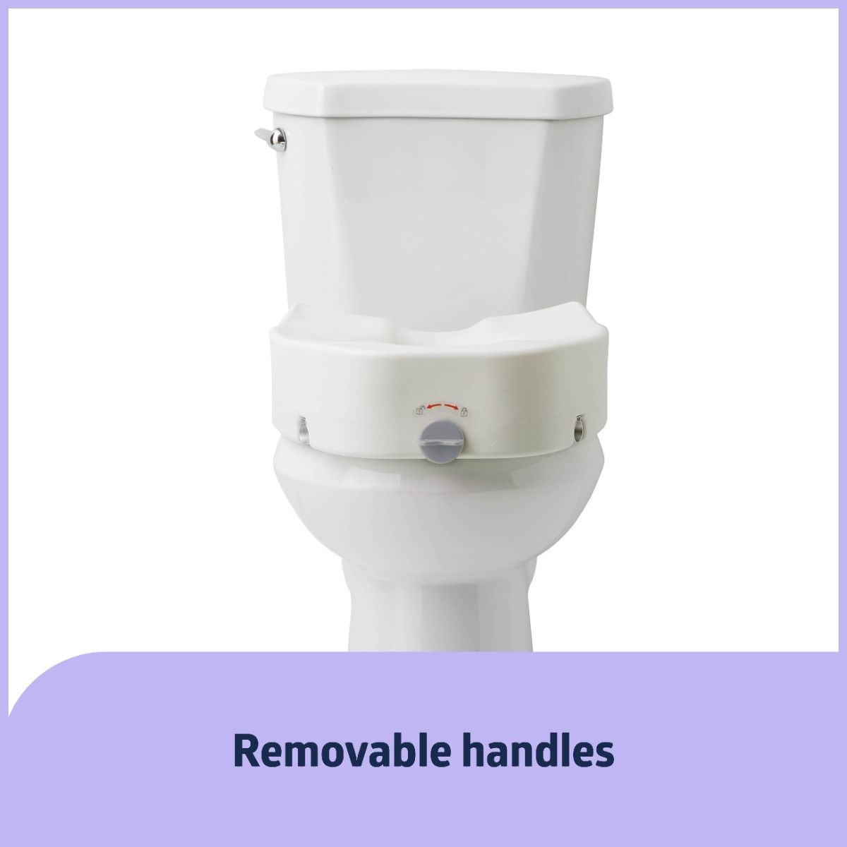 Medline Raised Locking Toilet Seats