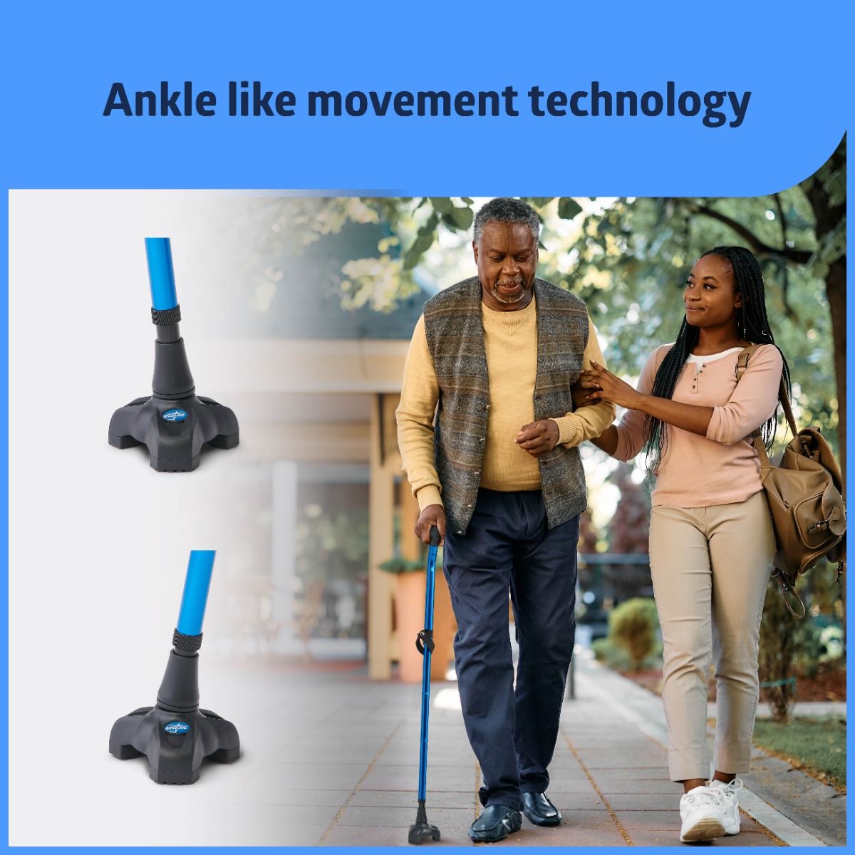 TriGlide Folding Canes