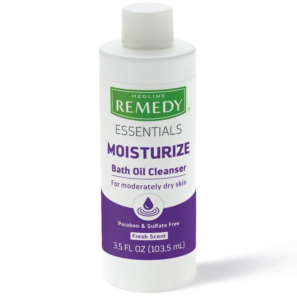 Medline Remedy Essentials Bath Oil 3.5oz 96Ct
