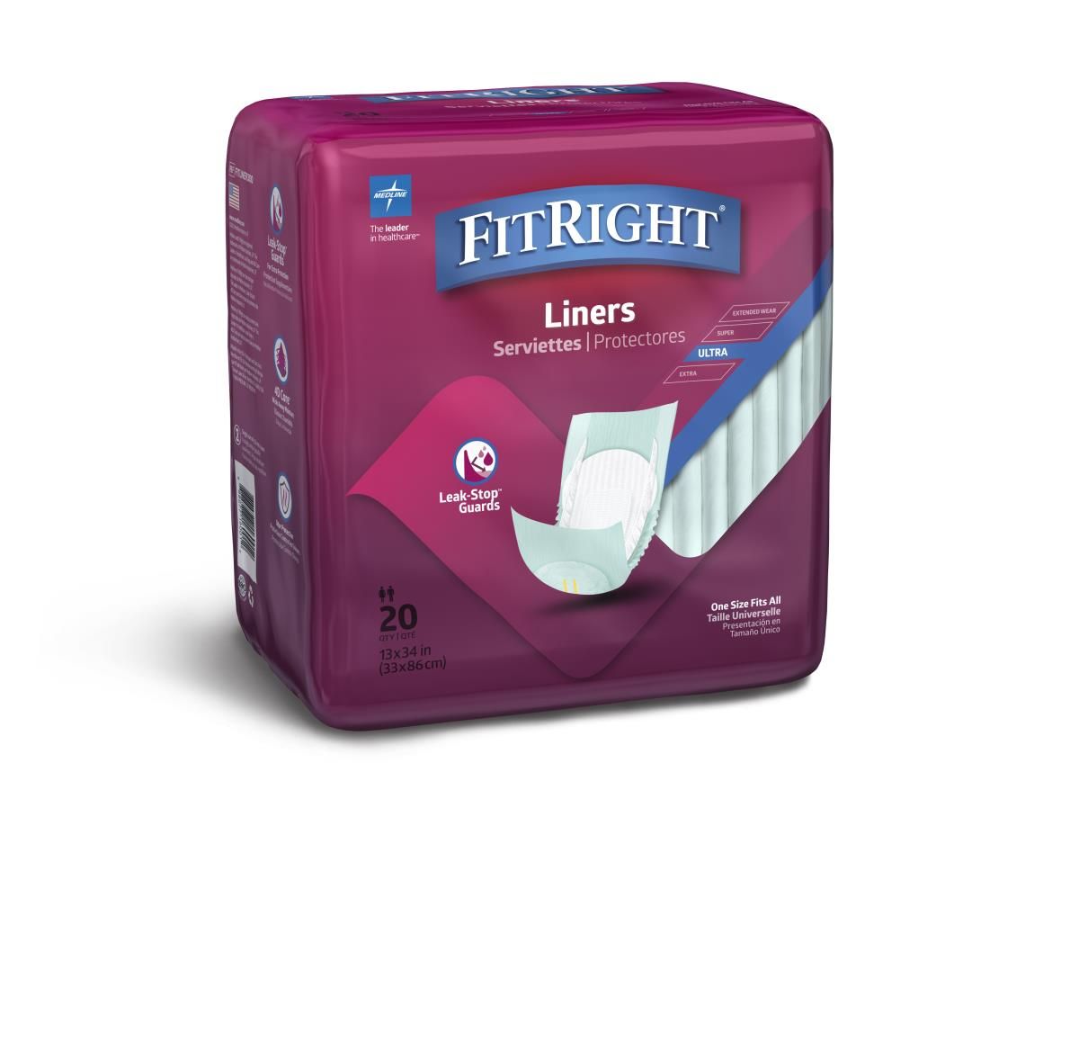 Medline FitRight Incontinence Liners - Shop All