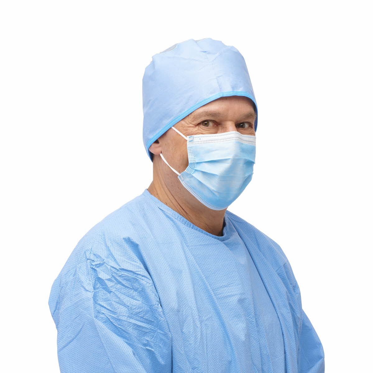 Medline ASTM Level 1 Blue Face Mask 1000Ct