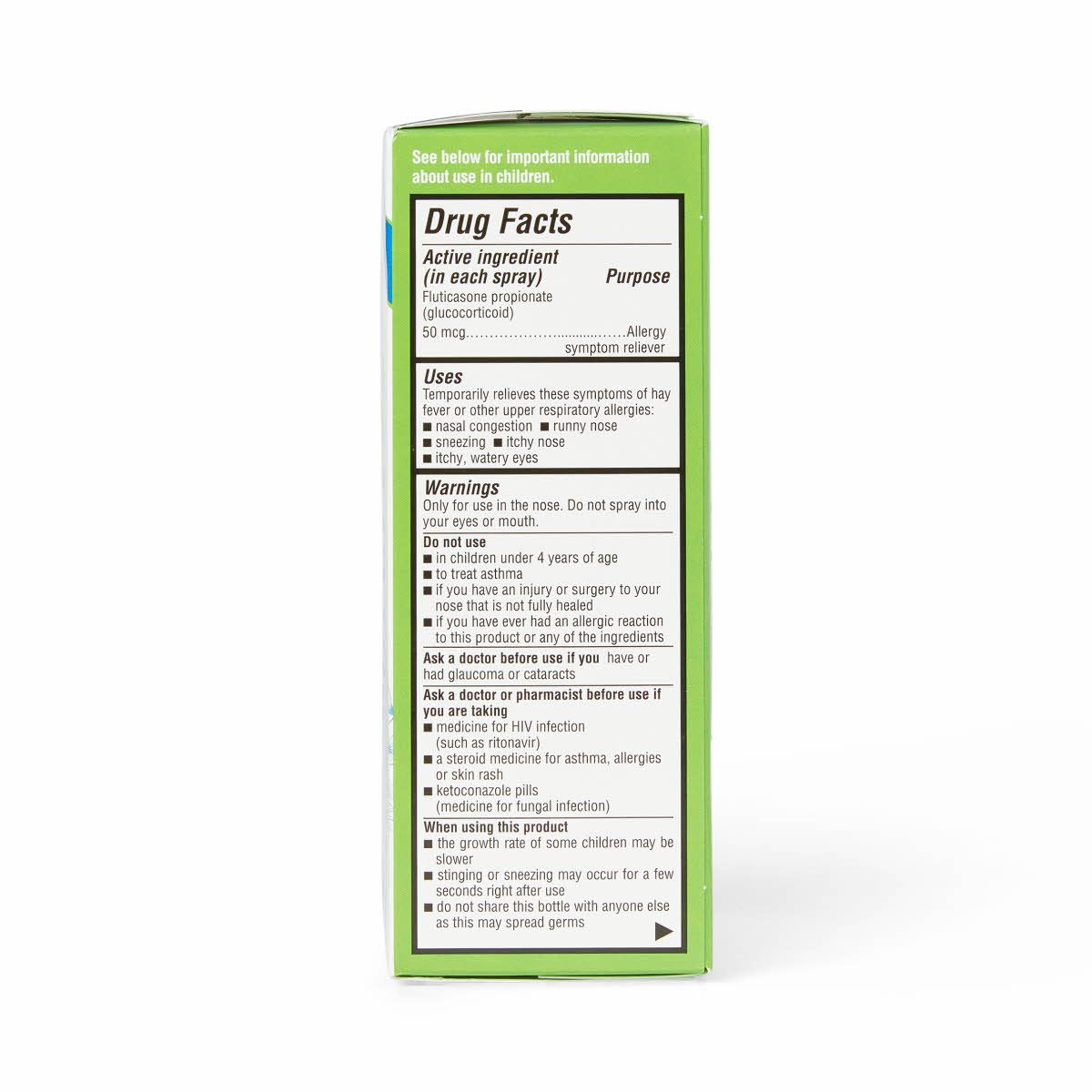 Fluticasone Propionate Nasal Spray 50mcg 1Ct