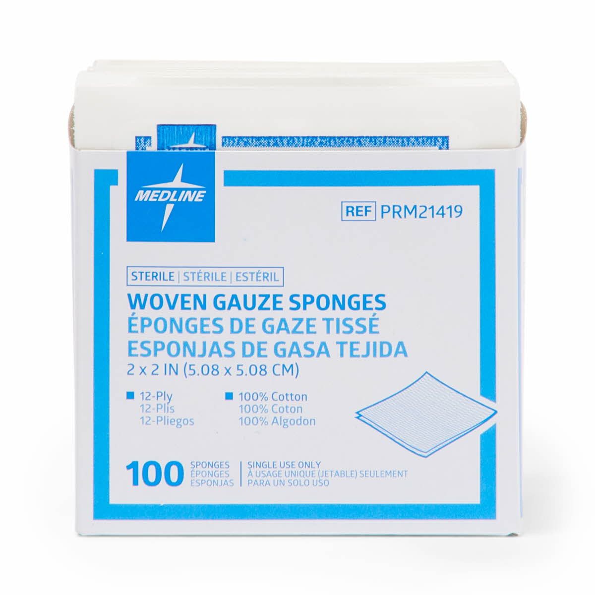 Medline Woven Sterile Gauze Sponges