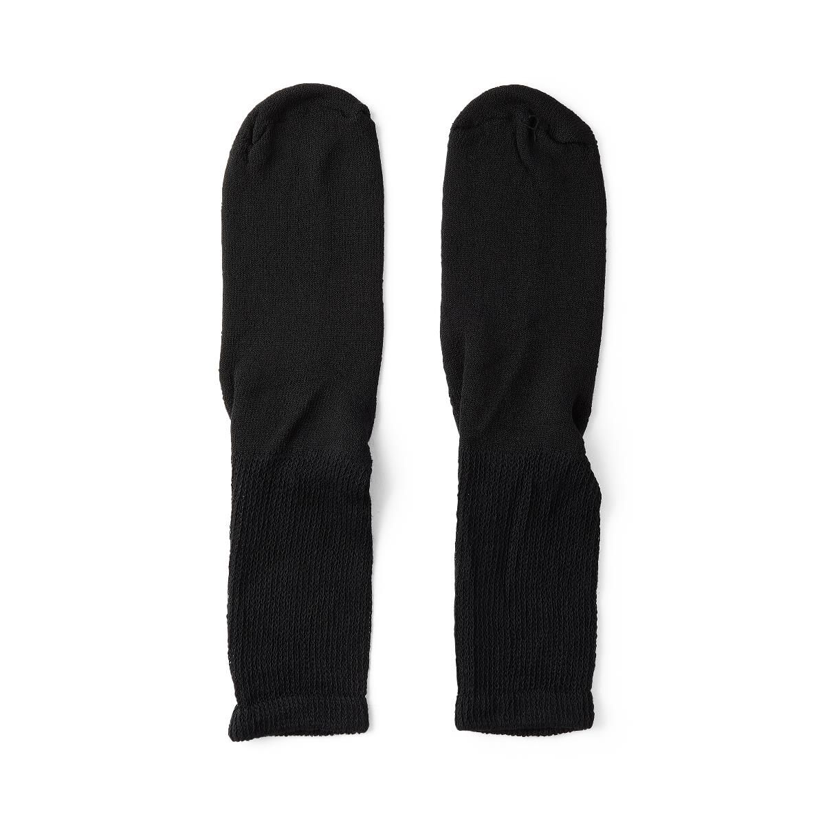 Diabetic Gel Crew Sock, Black, Size 10-13