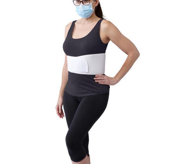 CURAD 6in Universal Elastic Rib Belt 4Ct