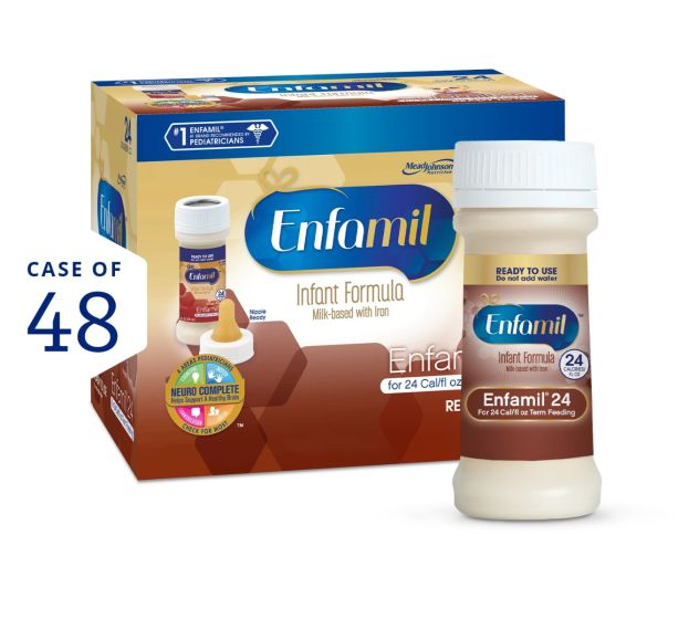 Enfamil 24 Cal Term Feeding Ready to Use Infant Formula 2oz 48/CS