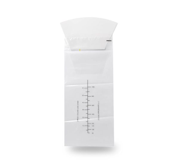 Medline Clean Sack Emesis Sick Bag Clear 25Ct