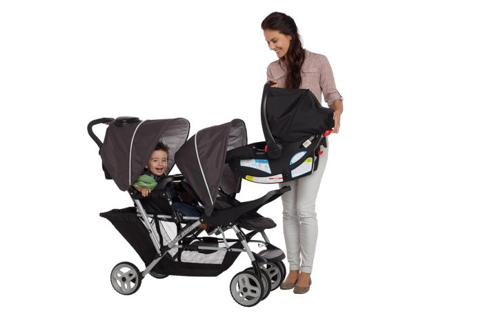 Graco Duo Glider Click Connect Stroller Glacier