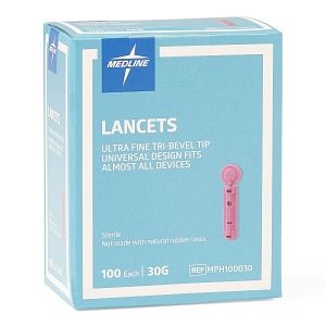 Medline Single-Use General Purpose Lancet 30G 2500Ct