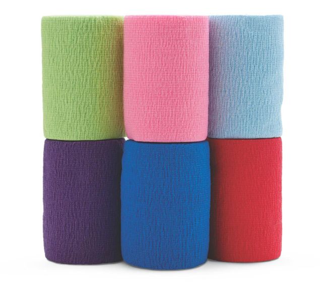 CoFlex LF2 NS Quick-Stick Cohesive Wrap Pink 4inx5yd 1Ct
