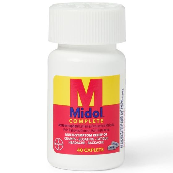 Midol Complete Menstrual Pain Relief Caplets 960Ct