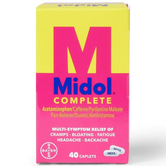 Midol Complete Menstrual Pain Relief Caplets 960Ct