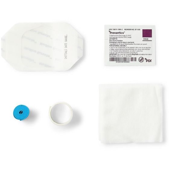 6-Piece IV Start Kit with Suresite Window 100Ct