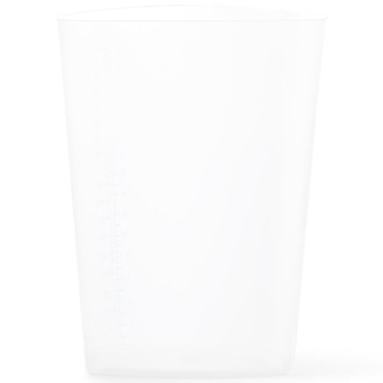 Graduated Triangular Intake/Output Container, Black, 1000 mL, Pack of 10