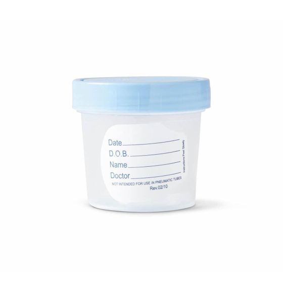 Medline Specimen Container Sterile 4oz 100Ct