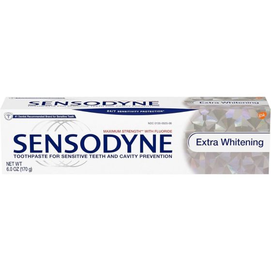 Sensodyne Extra Whitening Toothpaste 6oz 1Ct