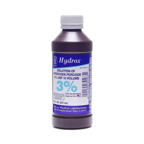 Hydrox 3% Hydrogen Peroxide 8oz 1Ct