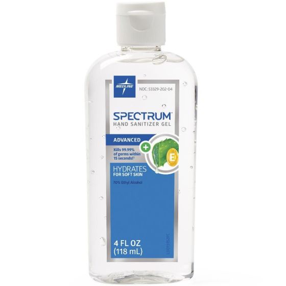 Medline Spectrum Advanced Hand Sanitizer Gel - Shop All