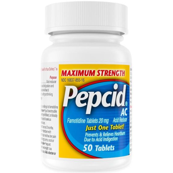Pepcid AC Maximum Strength Tablets 50Ct