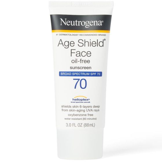 Neutrogena Age Shield Face Lotion, SPF 70, 3 fl. oz.