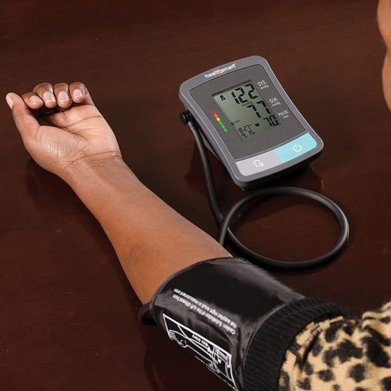 HealthSmart Digital Standard Wrist Blood Pressure Monitor with ...