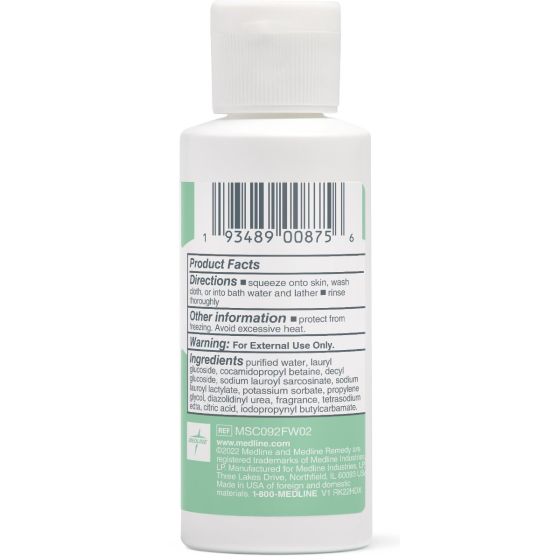 Medline Remedy Baby Shampoo & Body Wash 2oz 1Ct
