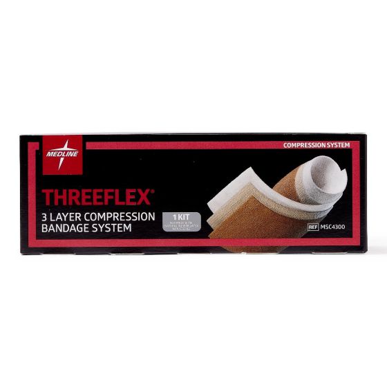 Threeflex Multilayer Compression System | Medline at Home