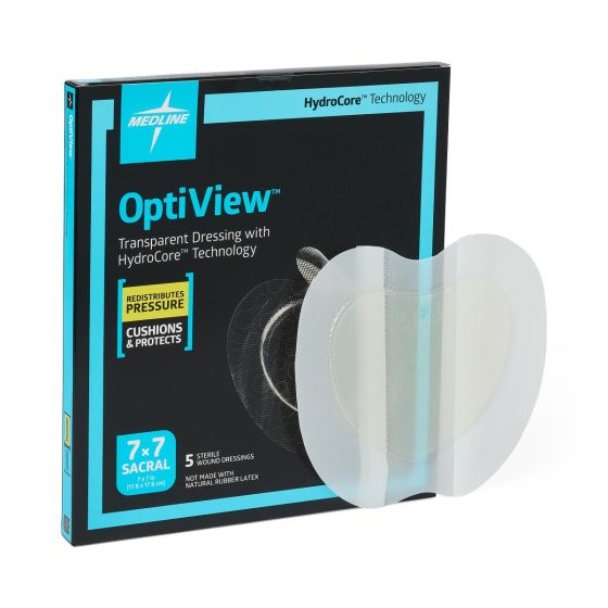OptiView Transparent Dressings with HydroCore Technology