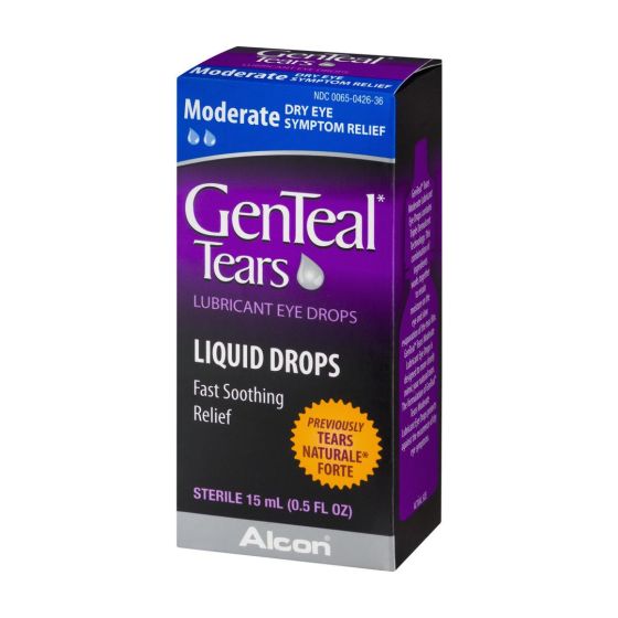 GenTeal Tears Moderate Lubricant Eye Drops 0.5oz 1Ct