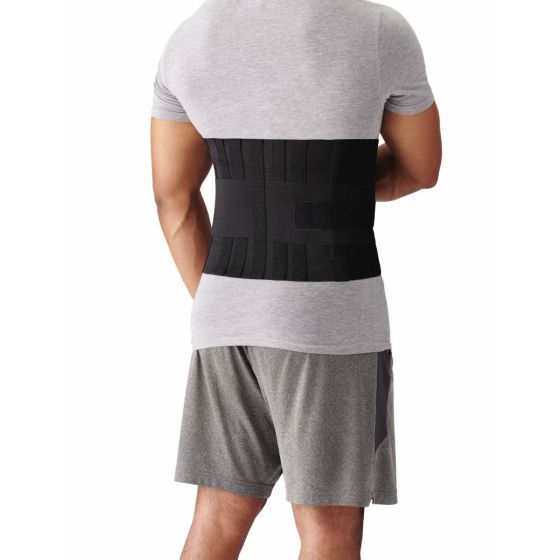 CURAD Universal Elastic Back Support Black One Size 1Ct