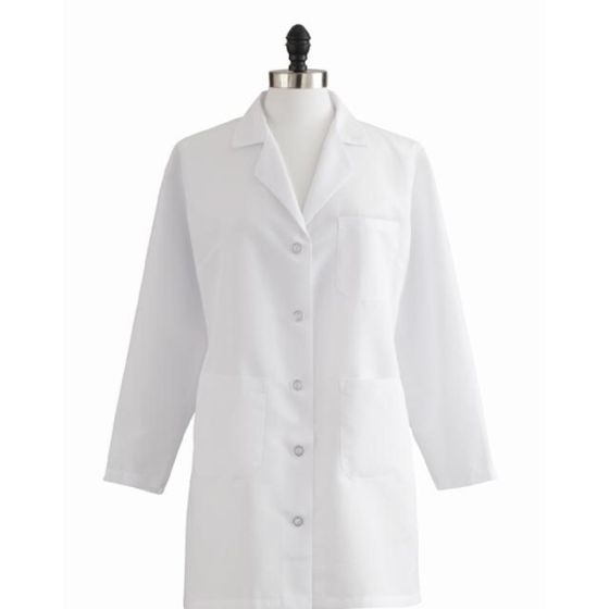 Medline Women's Staff-Length Princess Seam Lab Coat - Shop All
