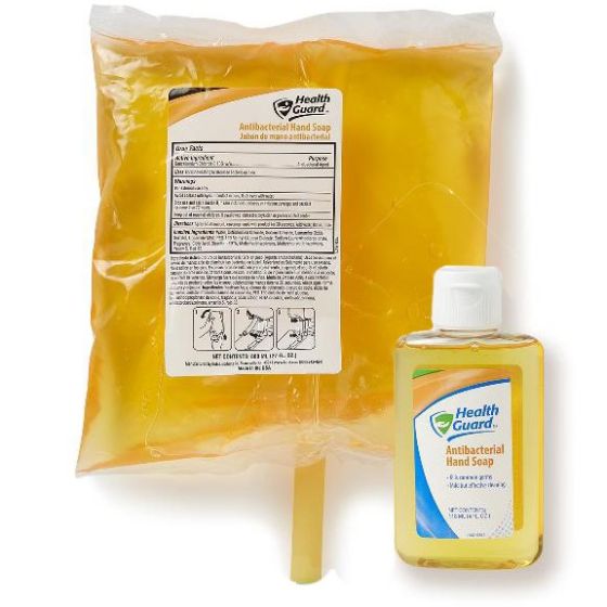 HealthGuard Amber Gold Antibacterial Liquid Soap by Kutol|Medline at Home