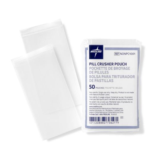 Medline Pill Crusher Pouch 1000Ct