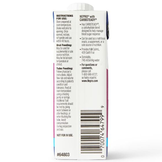 Nepro with Carb Steady Nutritional Supplements