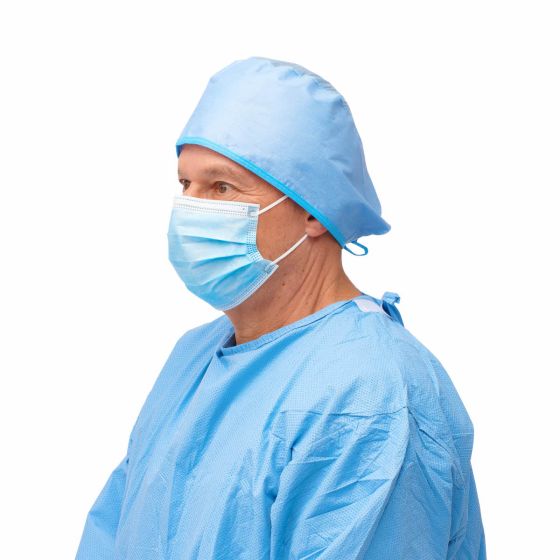 Medline ASTM Level 1 Blue Face Mask 1000Ct