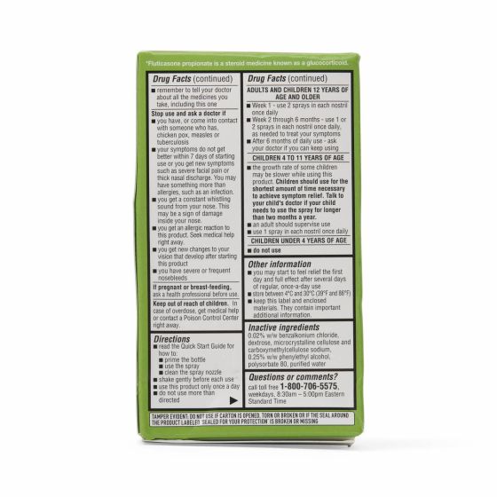 Fluticasone Propionate Nasal Spray 50mcg 1Ct