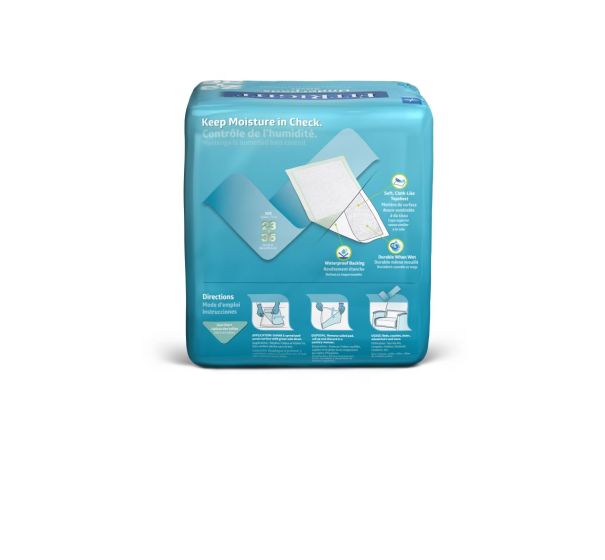 Medline FitRight Underpad Moderate Absorbency 23x36 150Ct