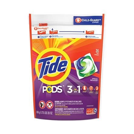 Tide Pods Laundry Detergent Spring Meadow 35Ct