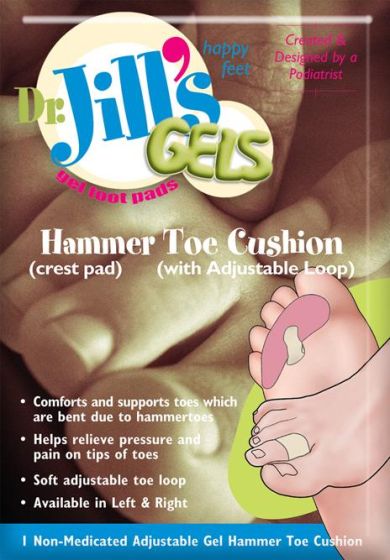 Premier Gel Adjustable Crest Pads Left 3Ct