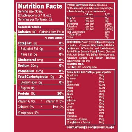 Medline Active Liquid Protein Berry 30oz 1Ct