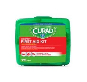 CURAD 75-Piece Compact First Aid Kit|Medline at Home