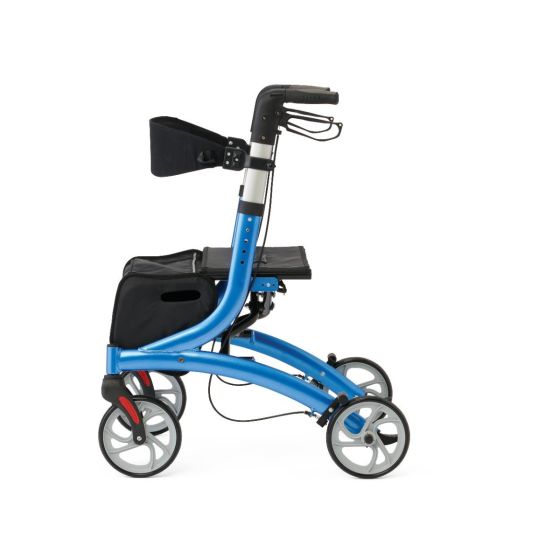 Medline Simplicity 2 Rollator 300lbs Blue 1Ct